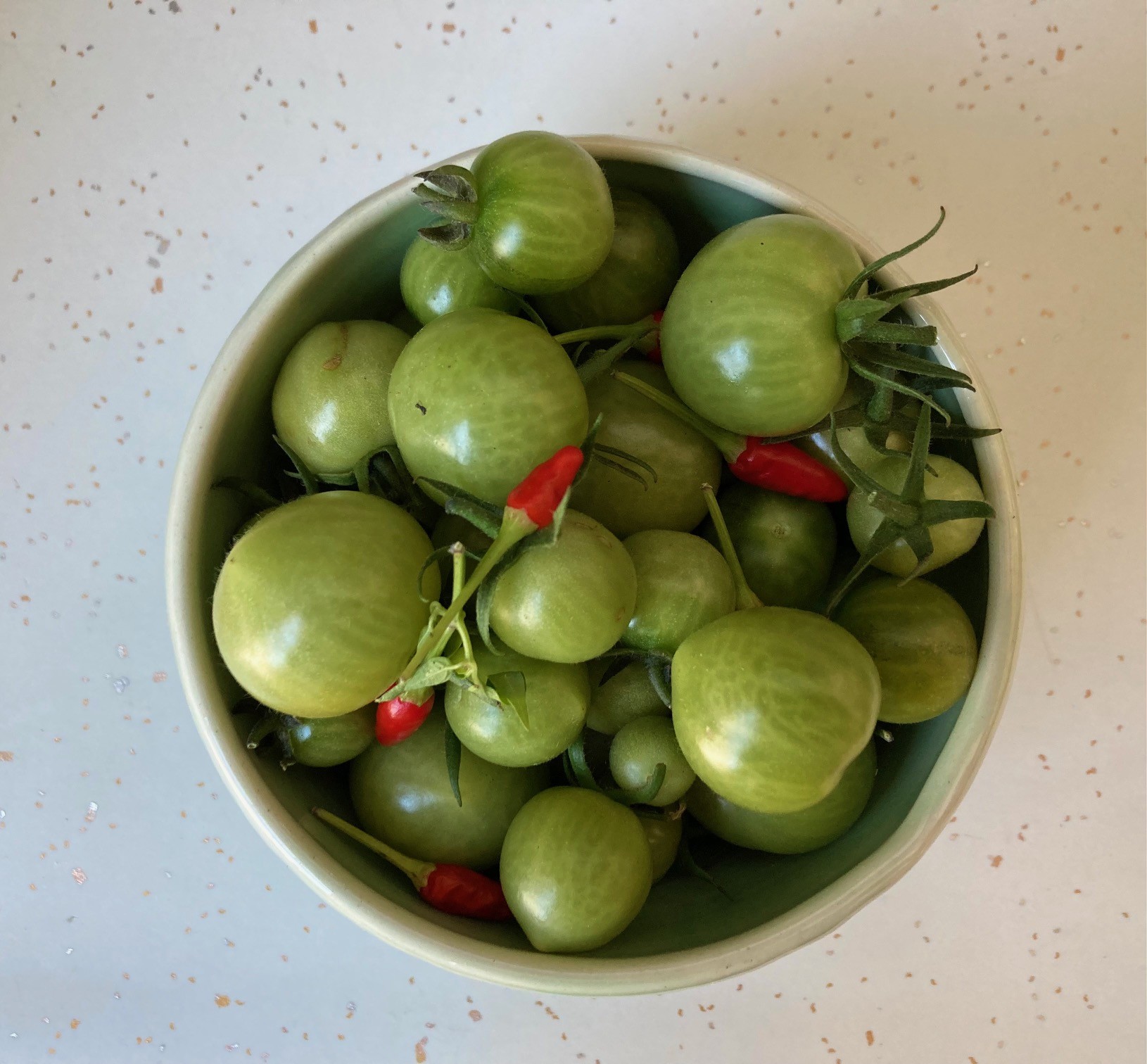 Pickled Green Tomatoes – Nine by Eighteen